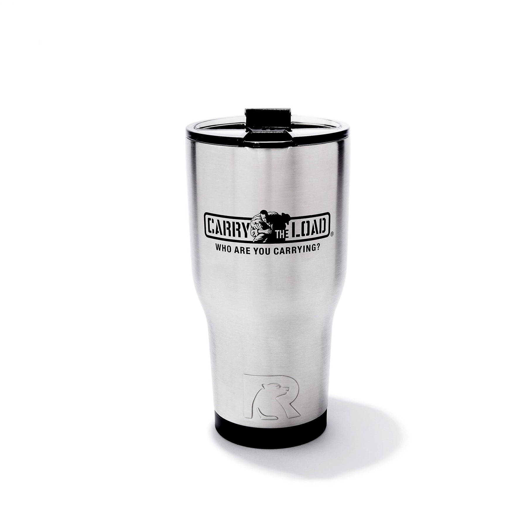 Show Your Patriotism 30oz RTIC Tumbler - Silver – Carry The Load Shop